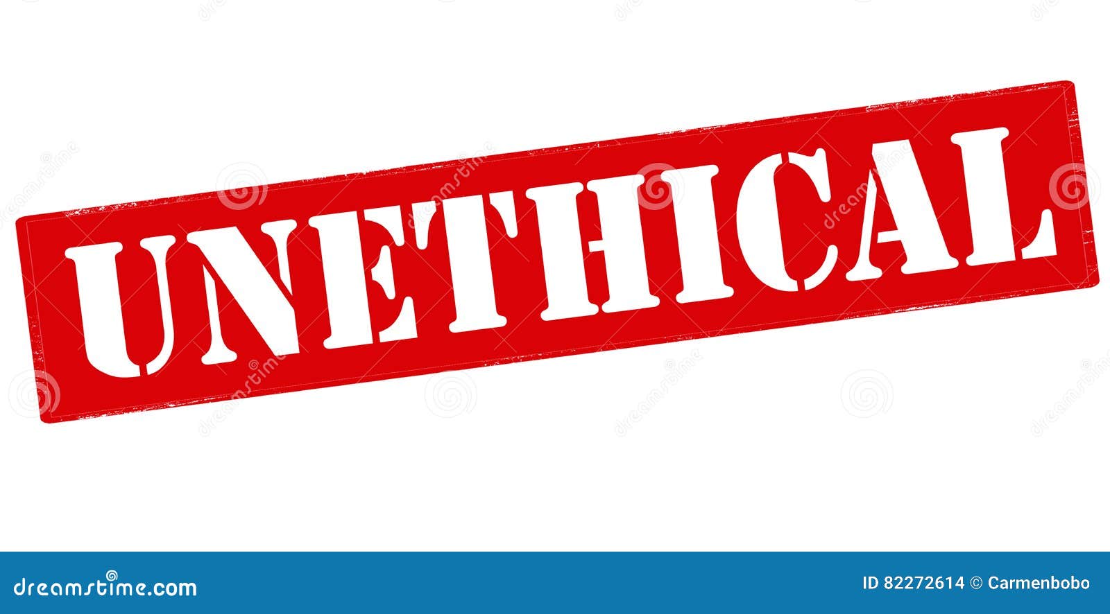 Unethical stock illustrationer. Illustration av symbol - 82272614