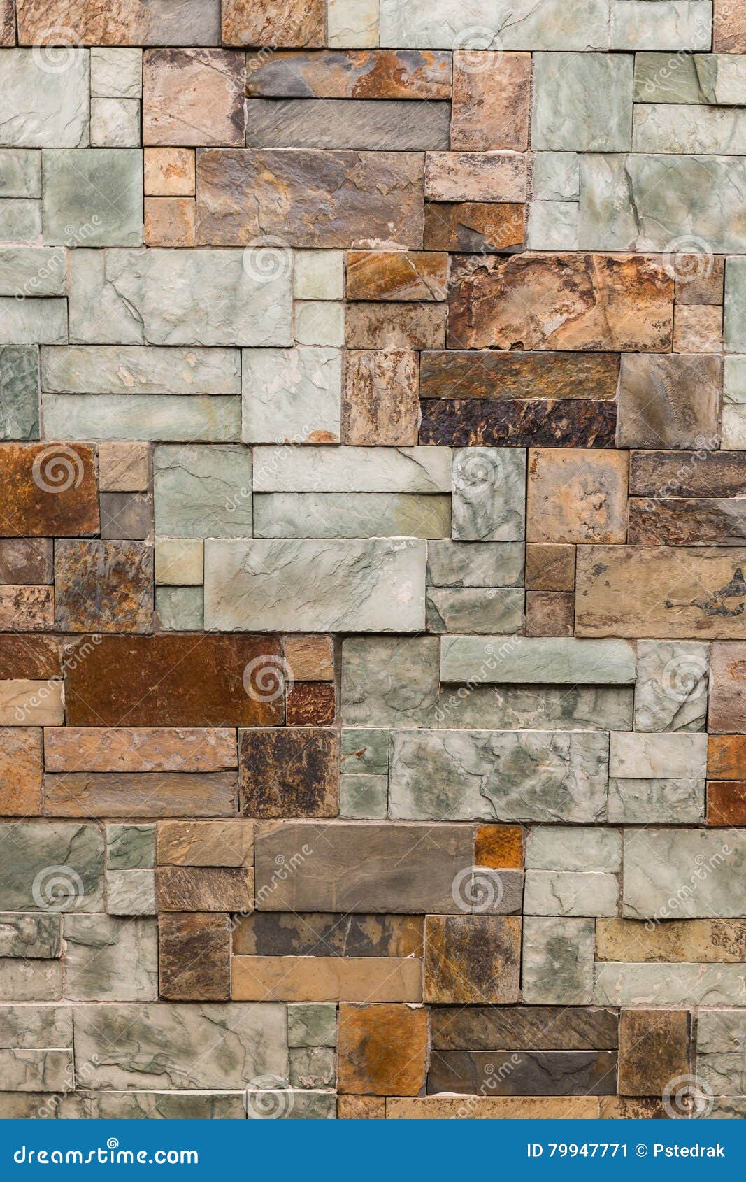 Uneven Marble Blocks Wall Background Stock Image - Image of material ...
