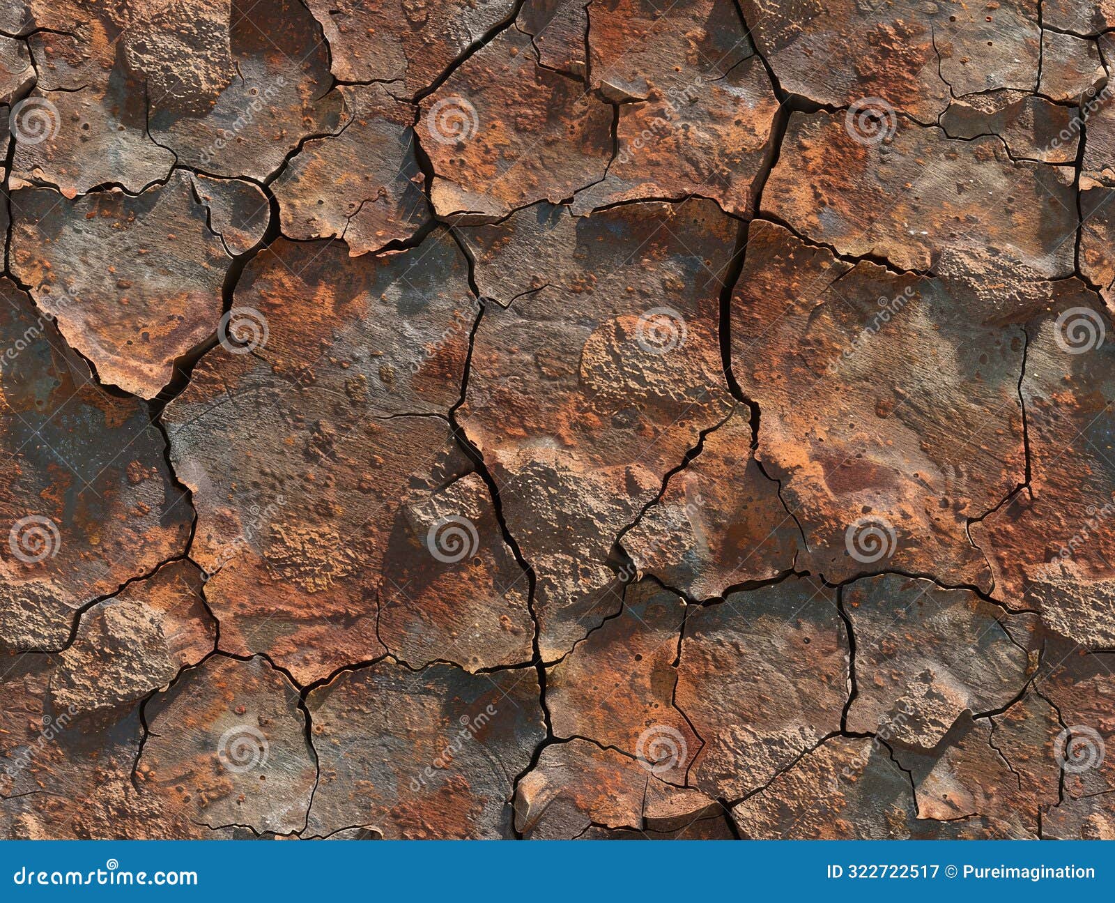 Uneven Rust On Rough, Decayed Metal Texture Stock Photography ...