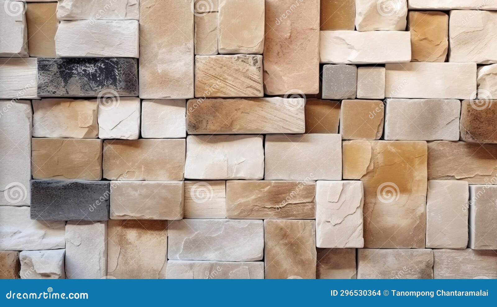 Uneven Stone Blocks Material Rock Texture Abstract Background ...