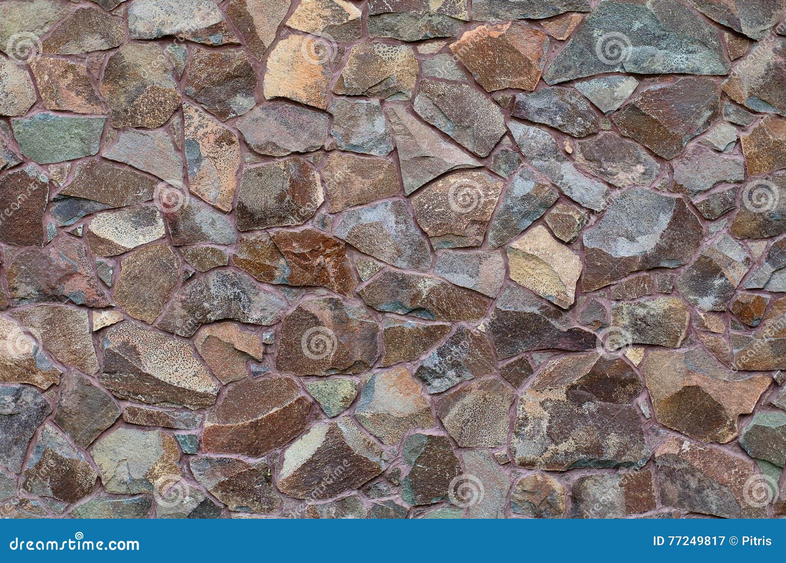 Uneven stone wall texture stock image. Image of building - 77249817