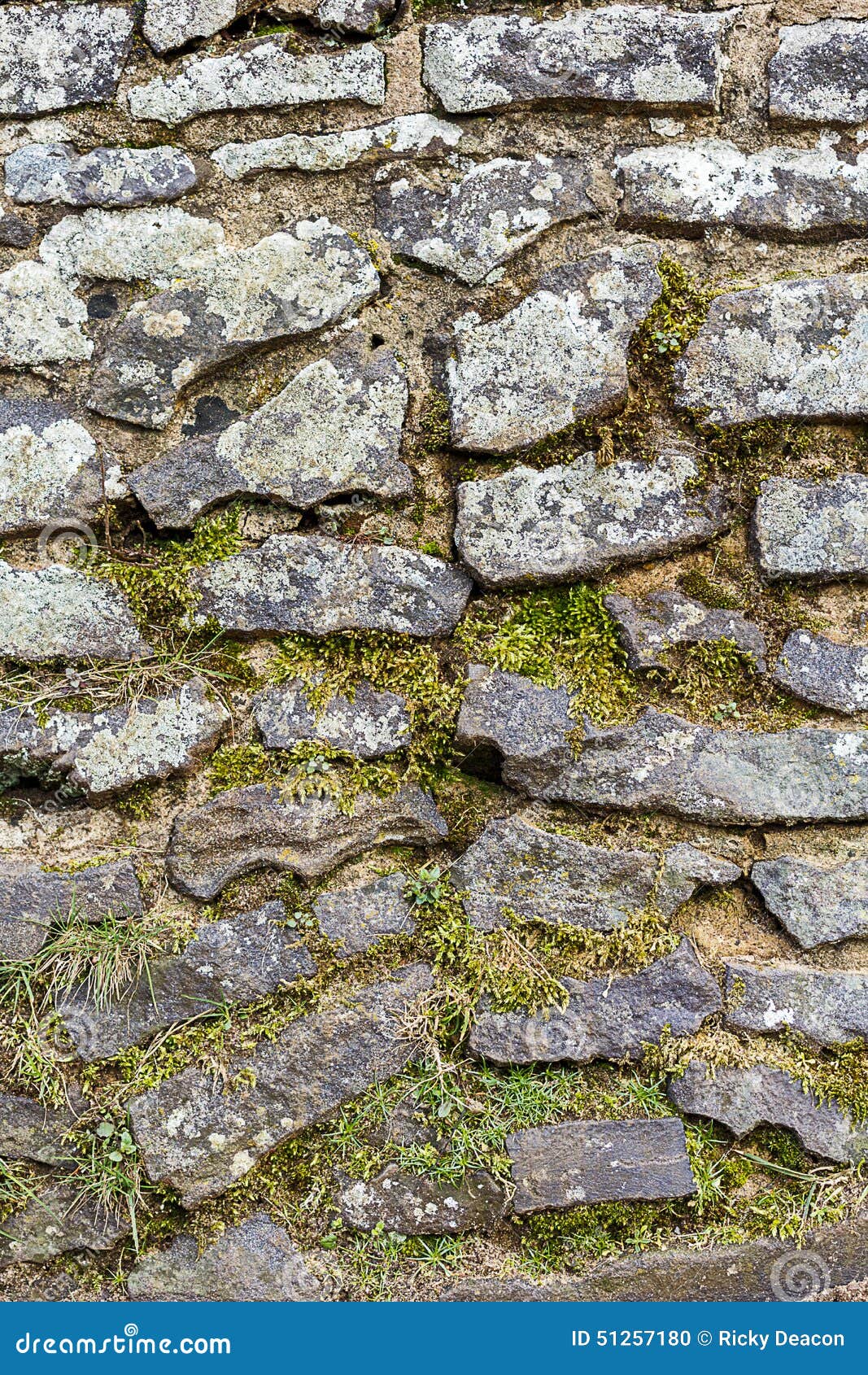 Uneven Stone Wall Texture stock photo. Image of stone - 51257180