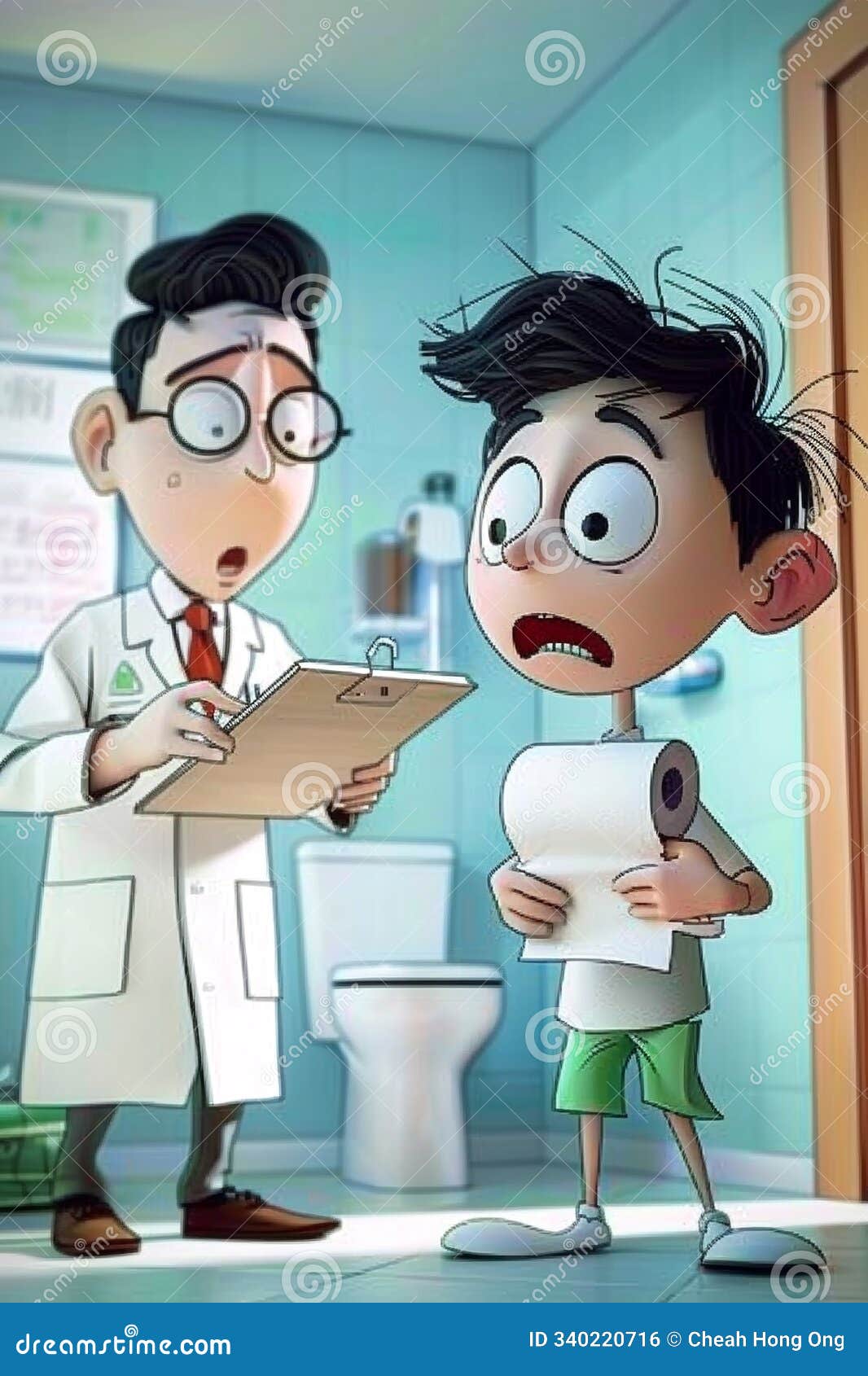 Nervous Young Child Showing Signs Of Distress. Troubled Kid Feeling ...