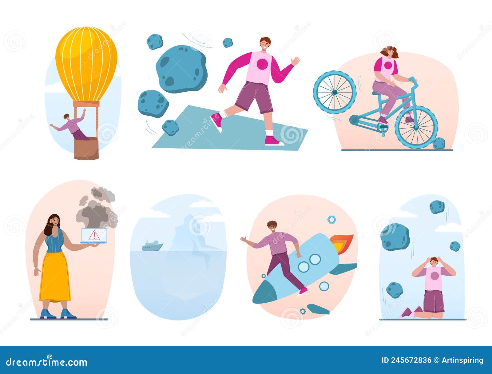 Unexpected Failure or Accident Set. Unforeseen Problem that Impact ...