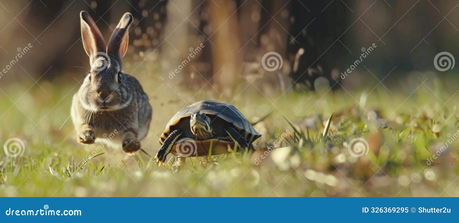 Unexpected Race Outcome with a Rabbit Chasing a Turtle the Turtle ...