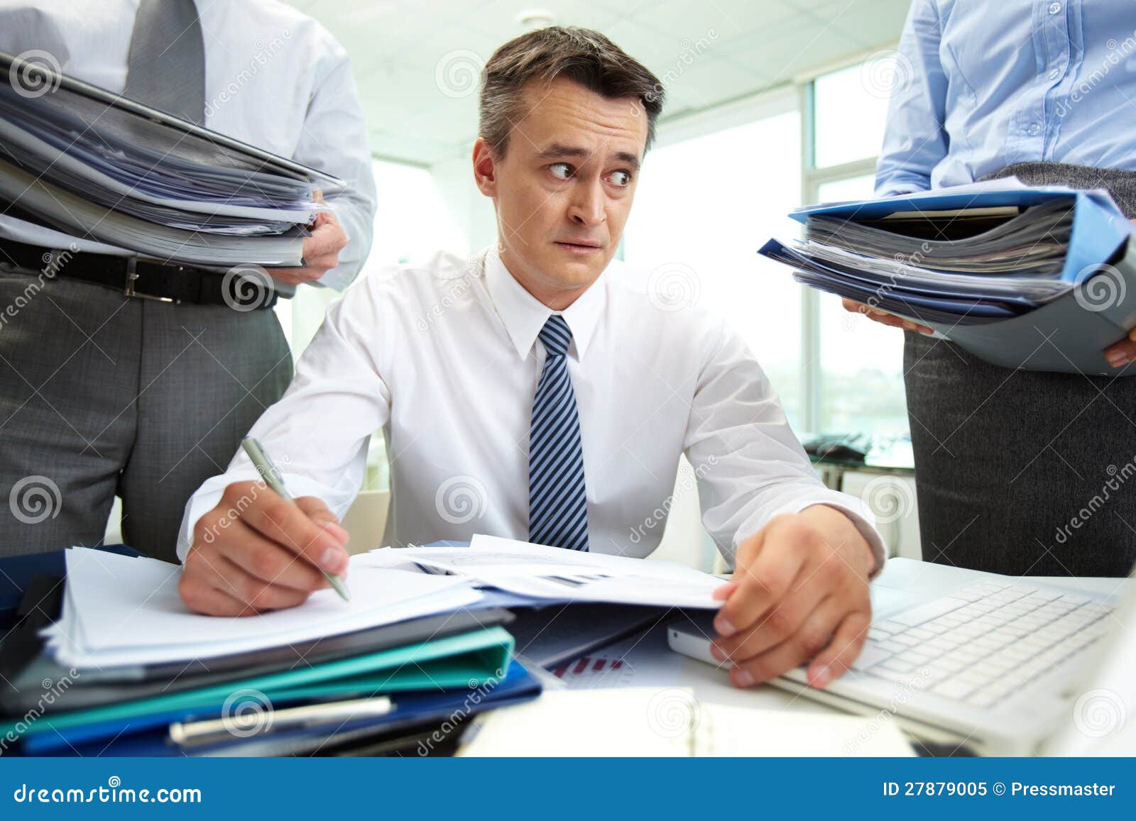 Unexpected work stock image. Image of executive, duty - 27879005