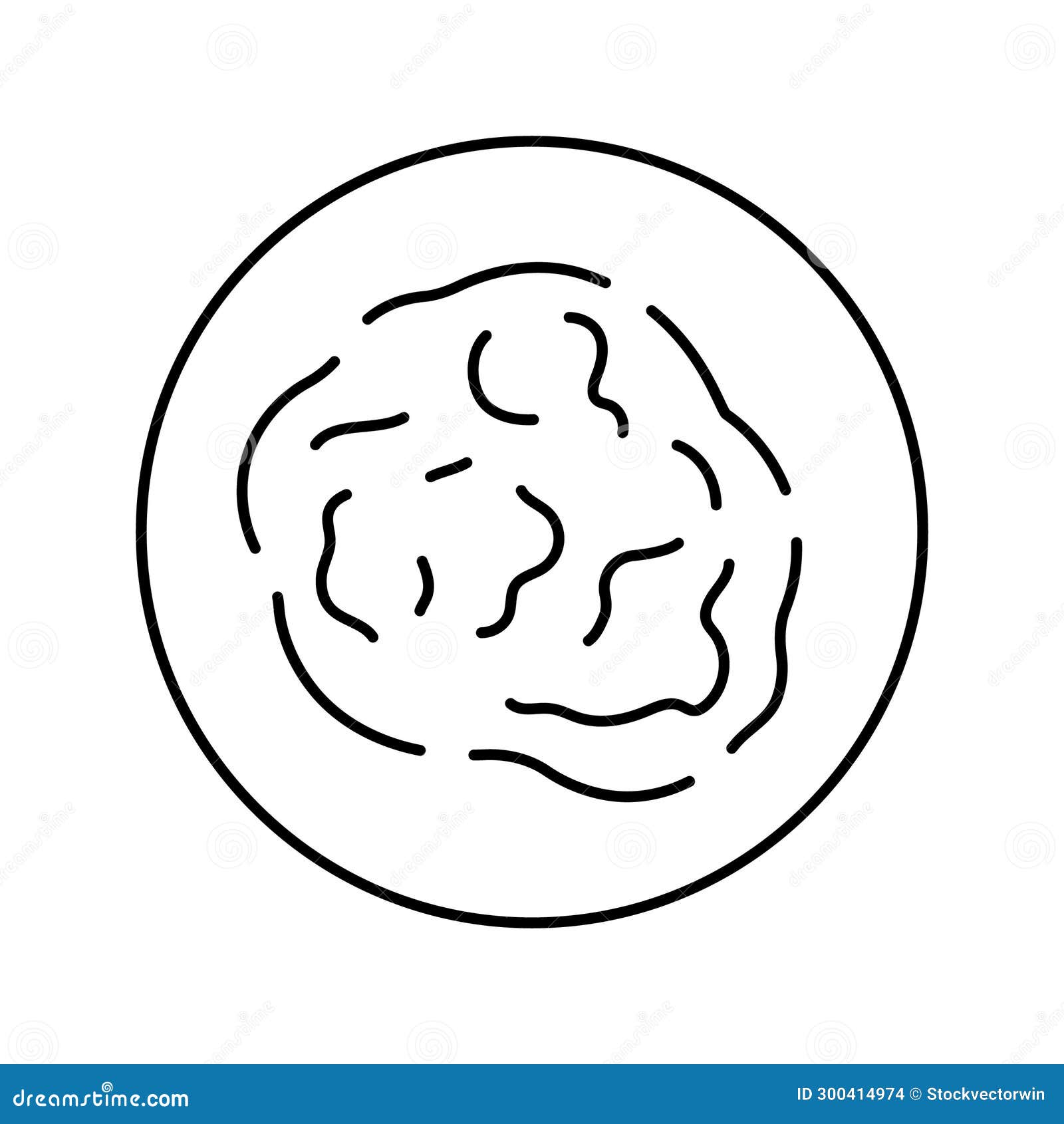 Unexplained Bruising Disease Symptom Line Icon Vector Illustration ...