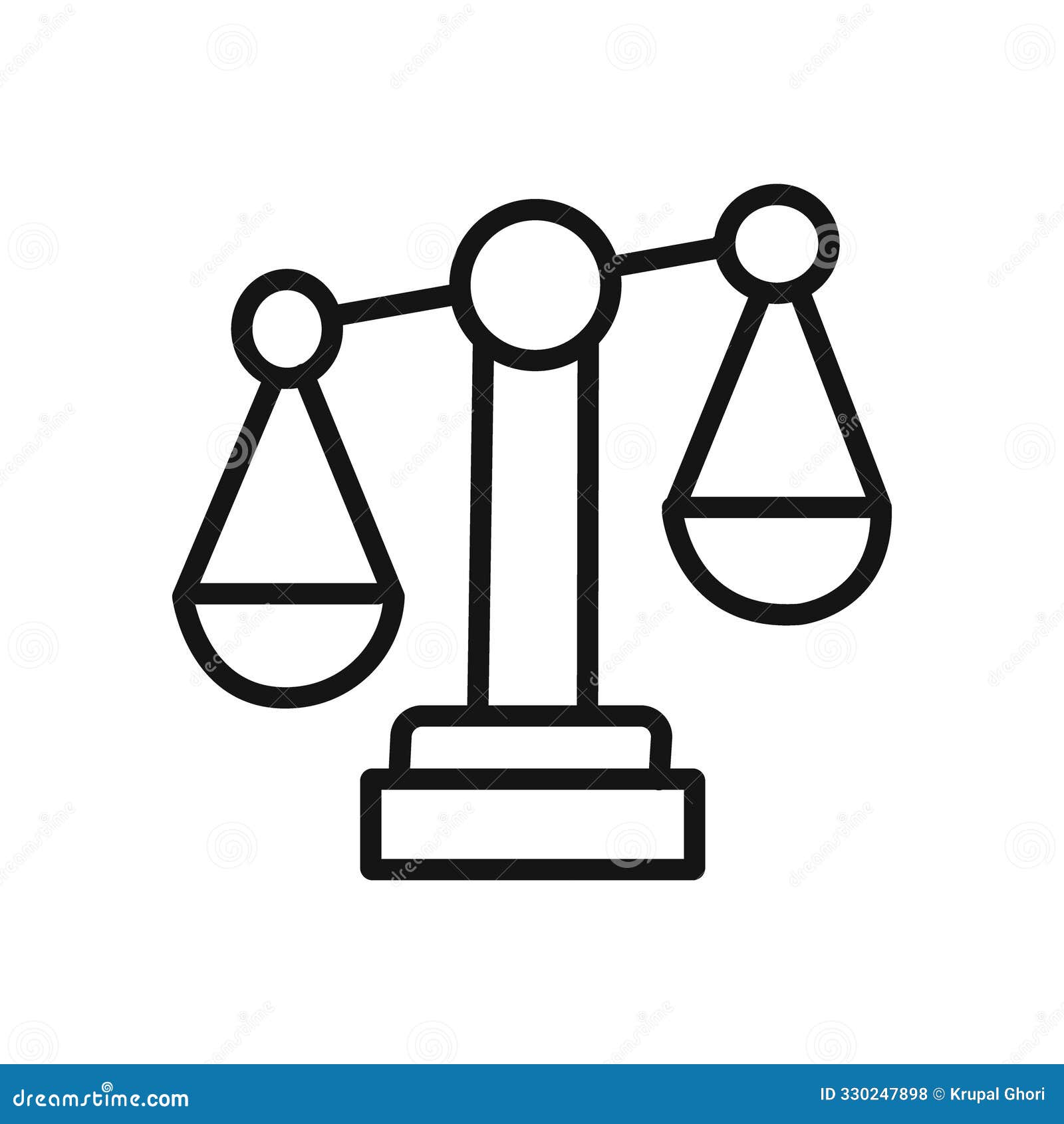 Unfair Icon Linear Graphics Set Vector Stock Vector - Illustration of ...