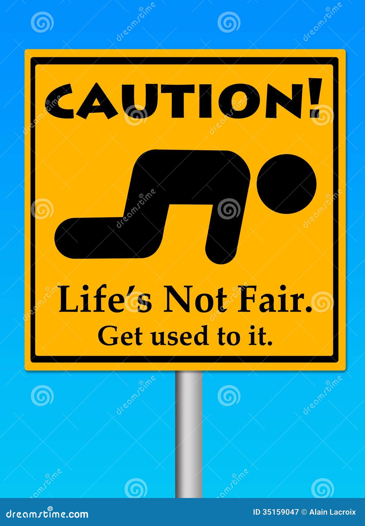 Unfair life stock illustration. Illustration of difficult - 35159047 Unfair life stock illustration. Illustration of difficult - 35159047