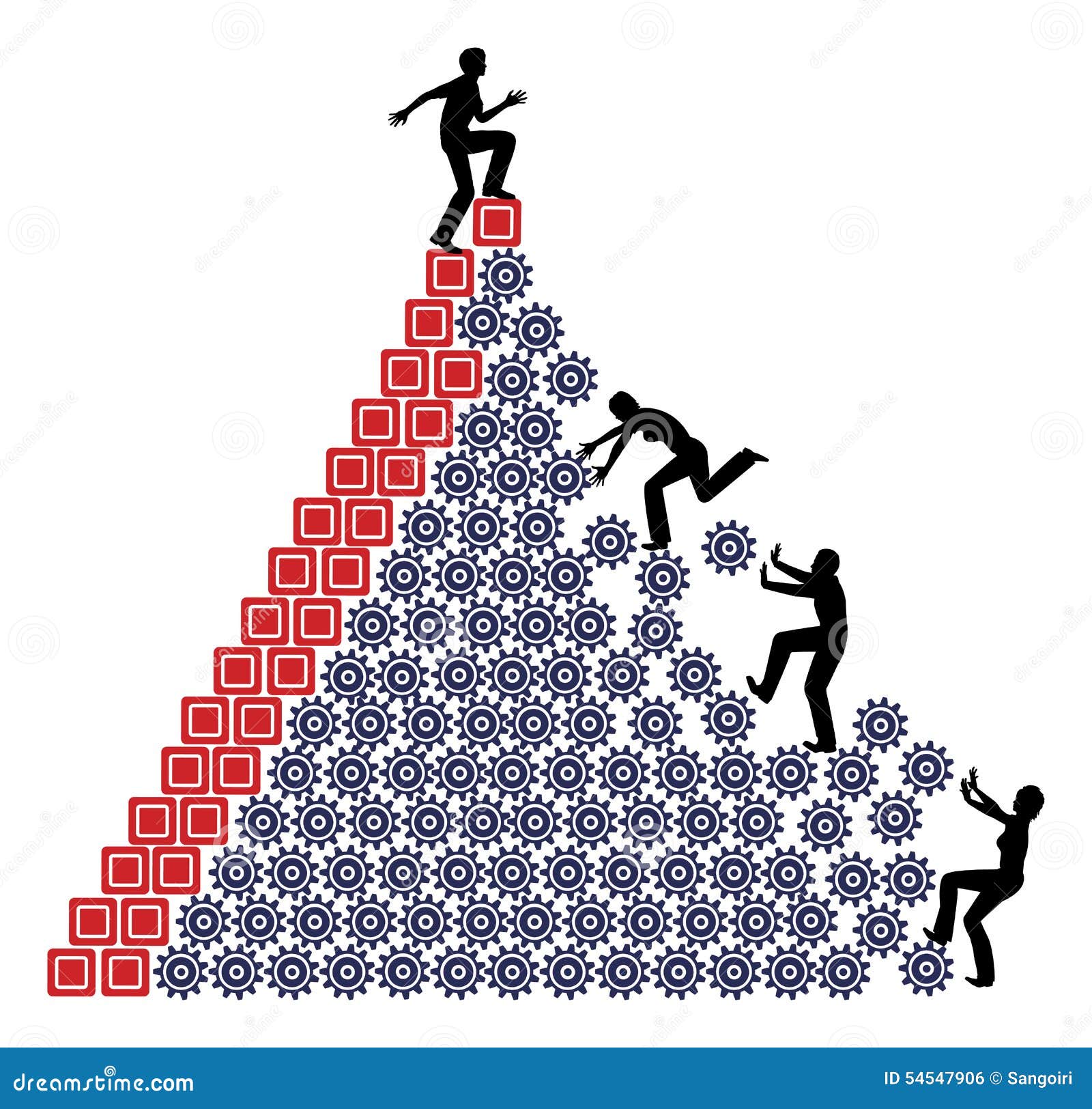 Unfair Workplace stock illustration. Illustration of sign - 54547906
