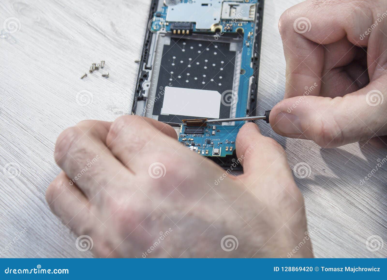 LAN Socket, Phone Socket And Electronic Socket Stock Image ...