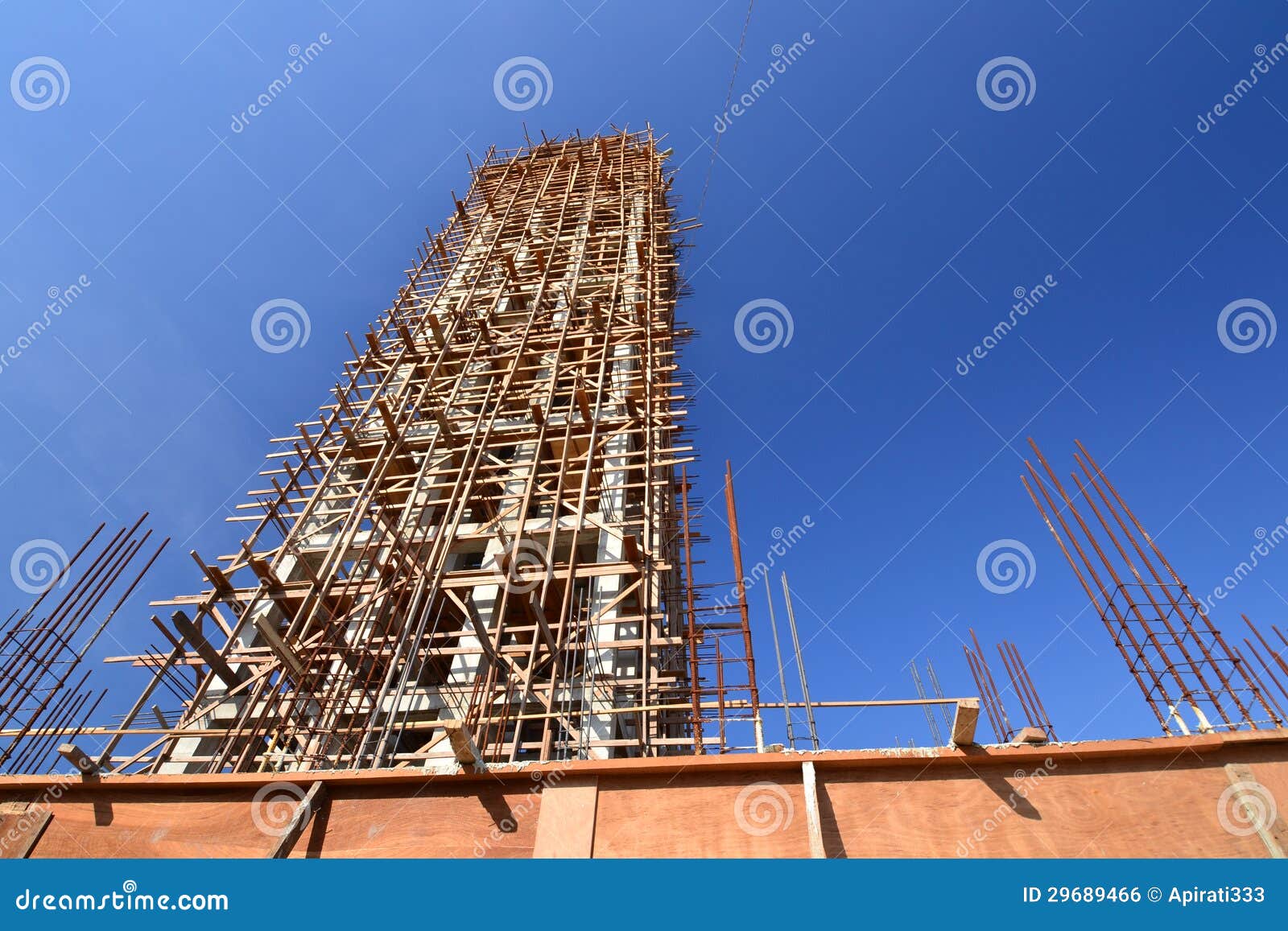 Unfinished building stock photo. Image of outdoor, building - 29689466