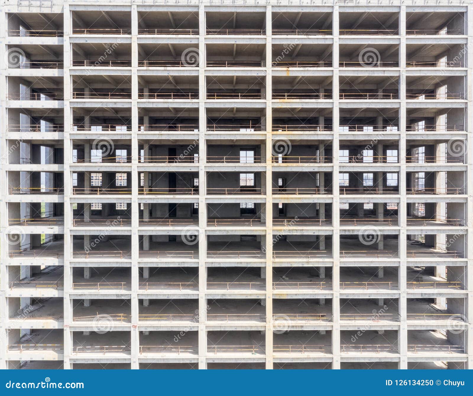 Unfinished Building Closeup Stock Photo - Image of destroyed, growth ...