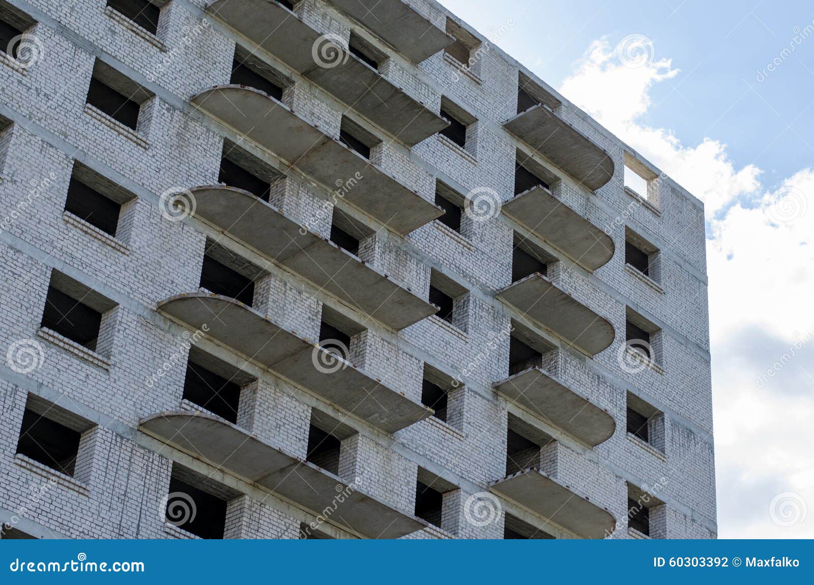 Unfinished building stock photo. Image of activity, concrete - 60303392