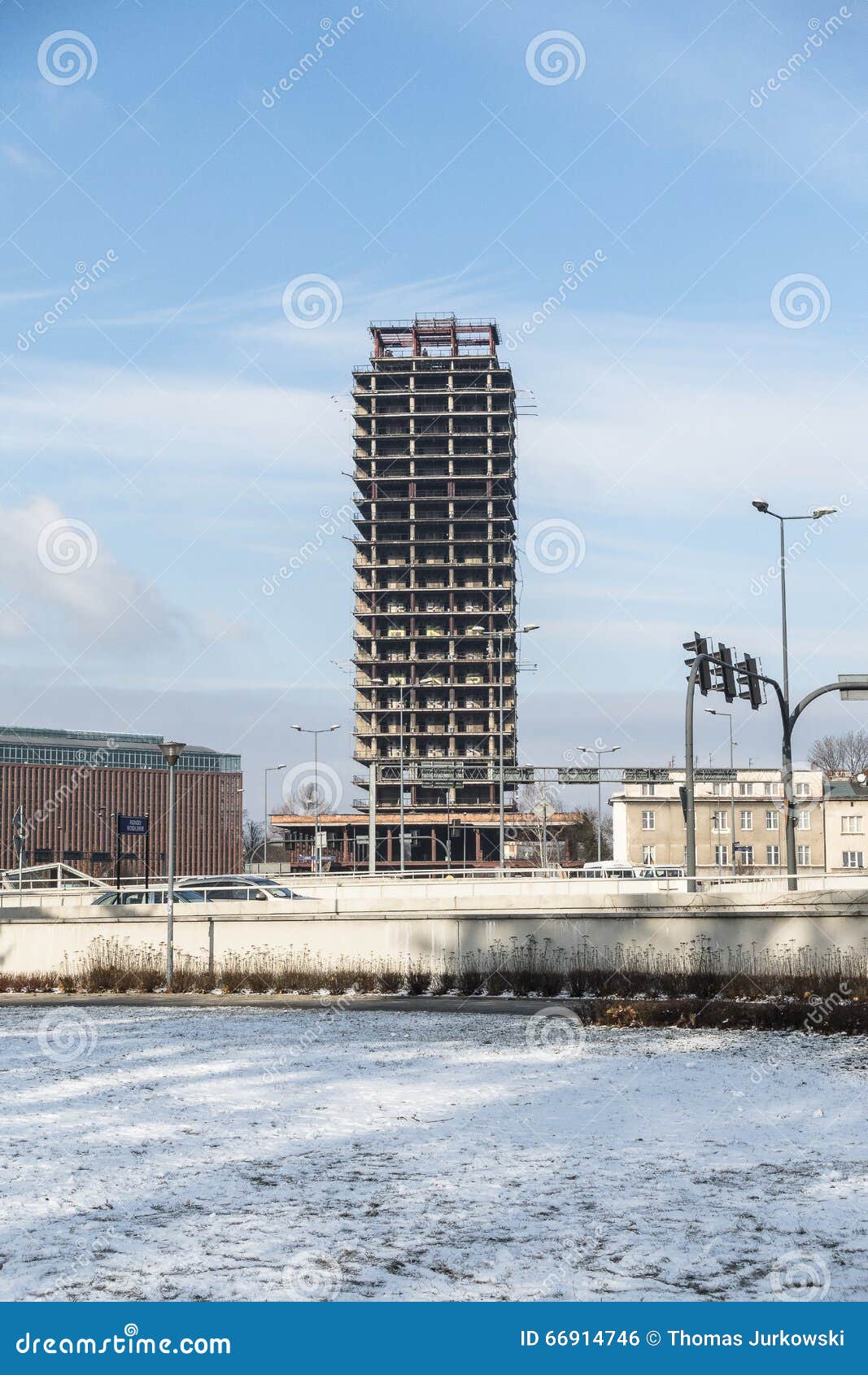 Unfinished building stock photo. Image of business, fireguard - 66914746