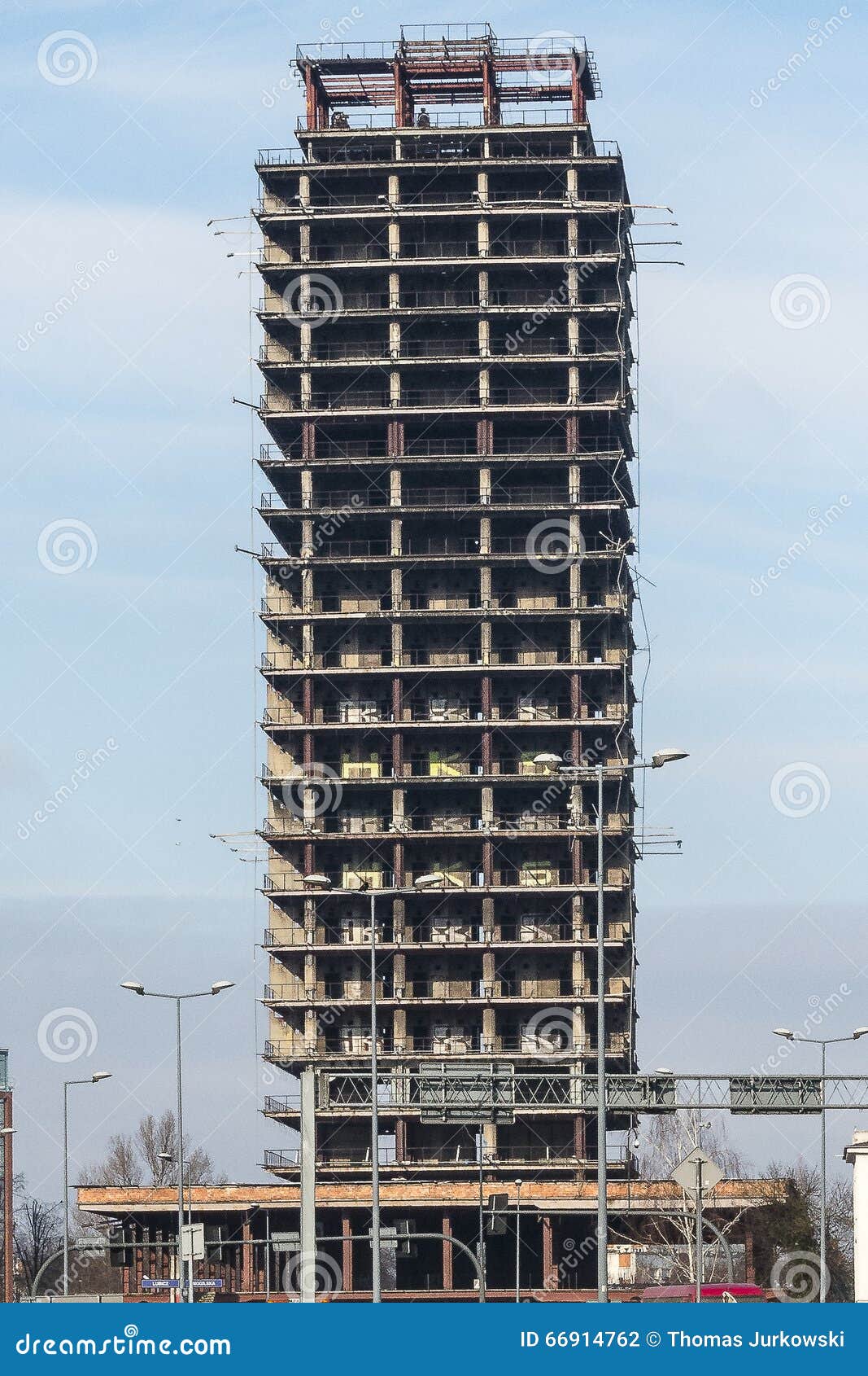 Unfinished building stock photo. Image of conceptual - 66914762