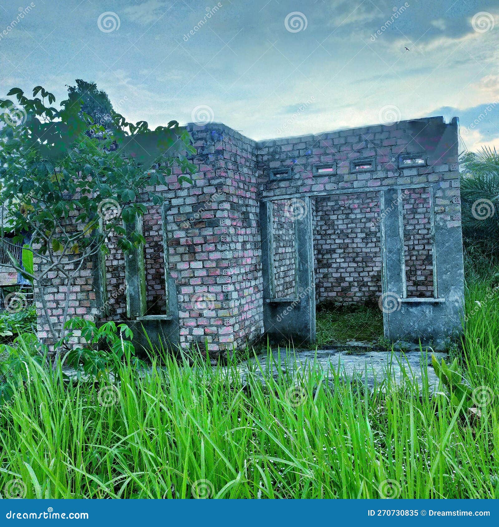 Unfinished Building Projects Stock Image - Image of structure ...