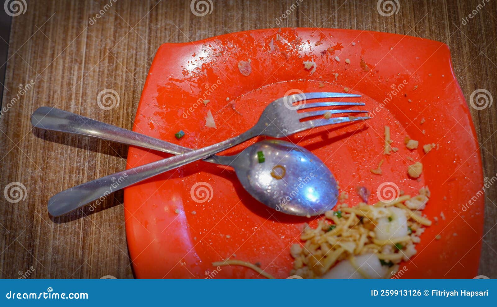 Unfinished food stock photo. Image of color, guilty - 259913126