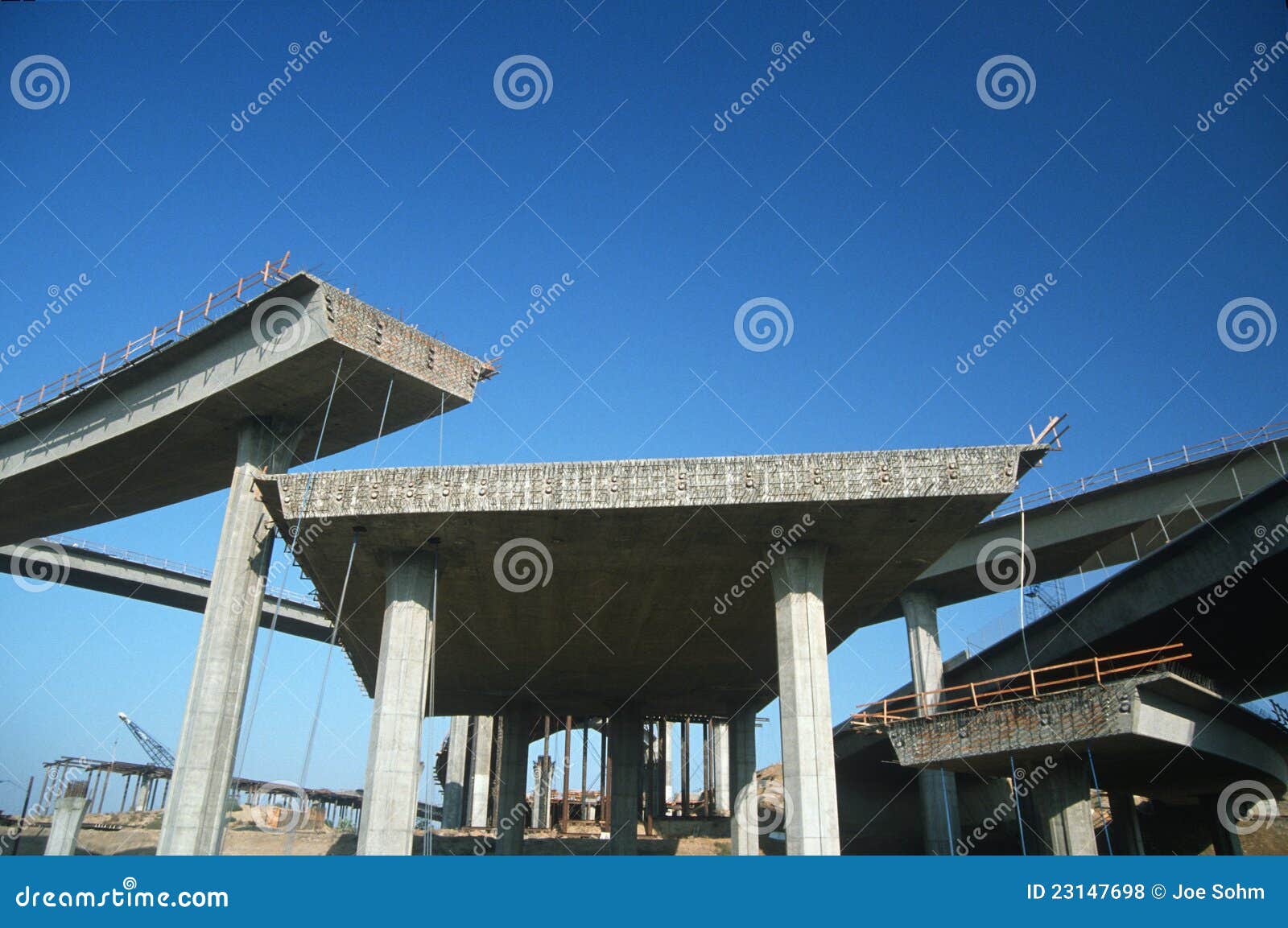 Unfinished Freeway stock photo. Image of motorway, engineering - 23147698