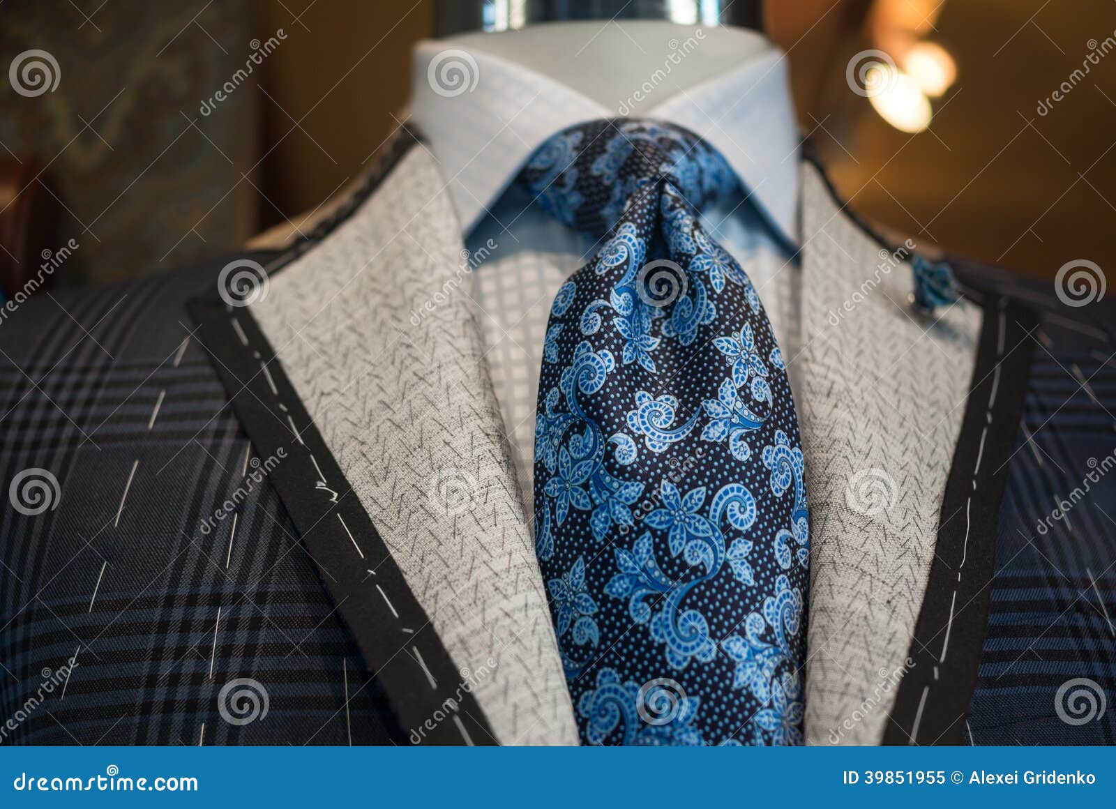 Unfinished Jacket at a Tailor Shop Stock Image - Image of bespoke ...