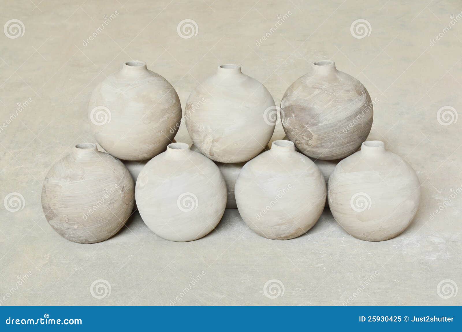 Unfinished Jug Made of Clay Stock Image - Image of handmade, shape ...