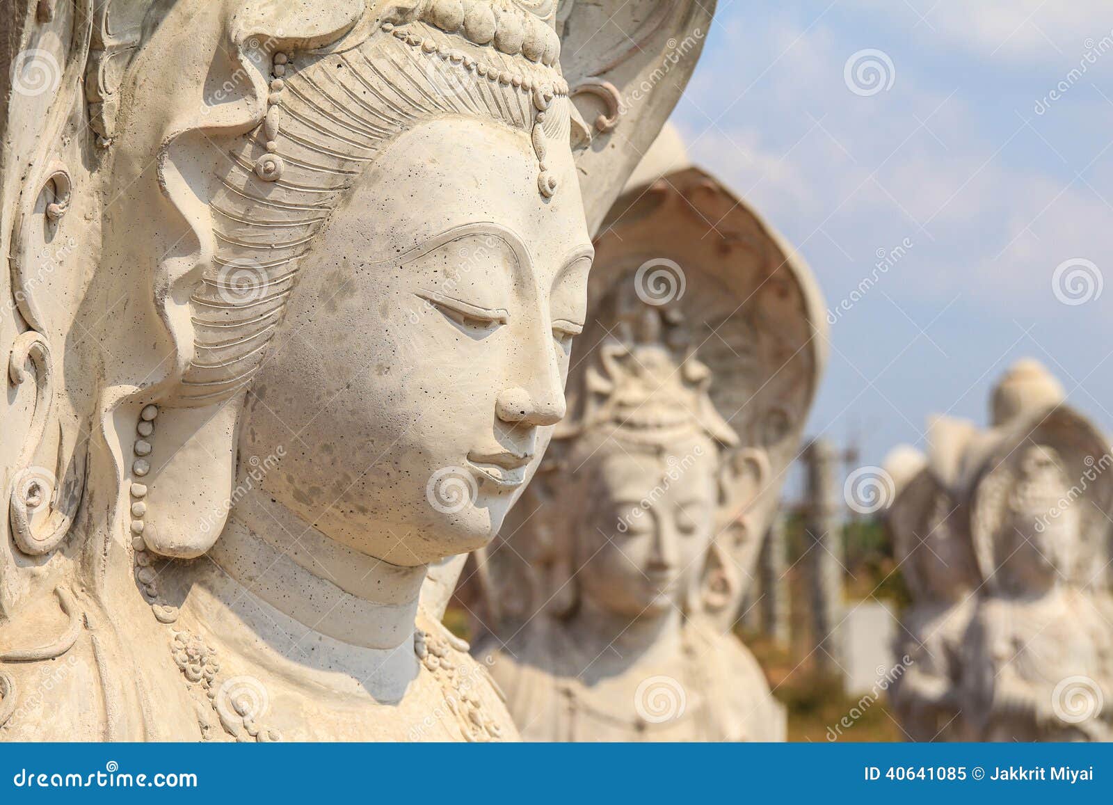 The unfinished Kuan Statue stock image. Image of kuan - 40641085