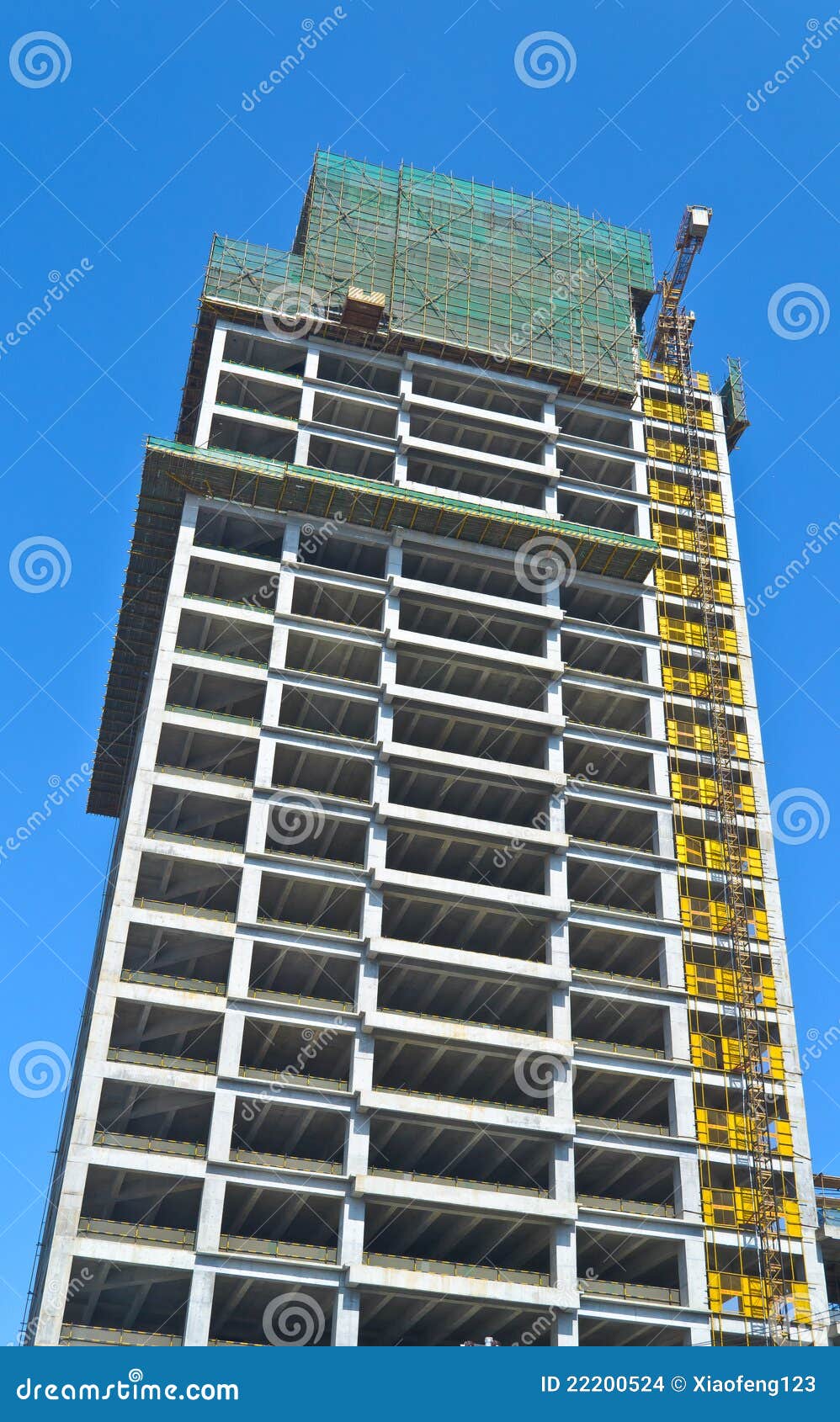 Unfinished office buliding stock photo. Image of architecture - 22200524