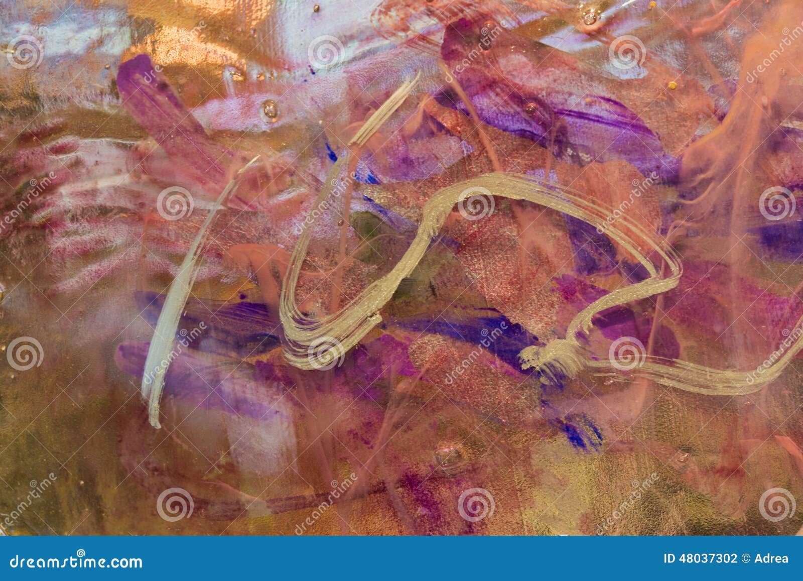 Unfinished Painting on an Easel Stock Photo - Image of education ...