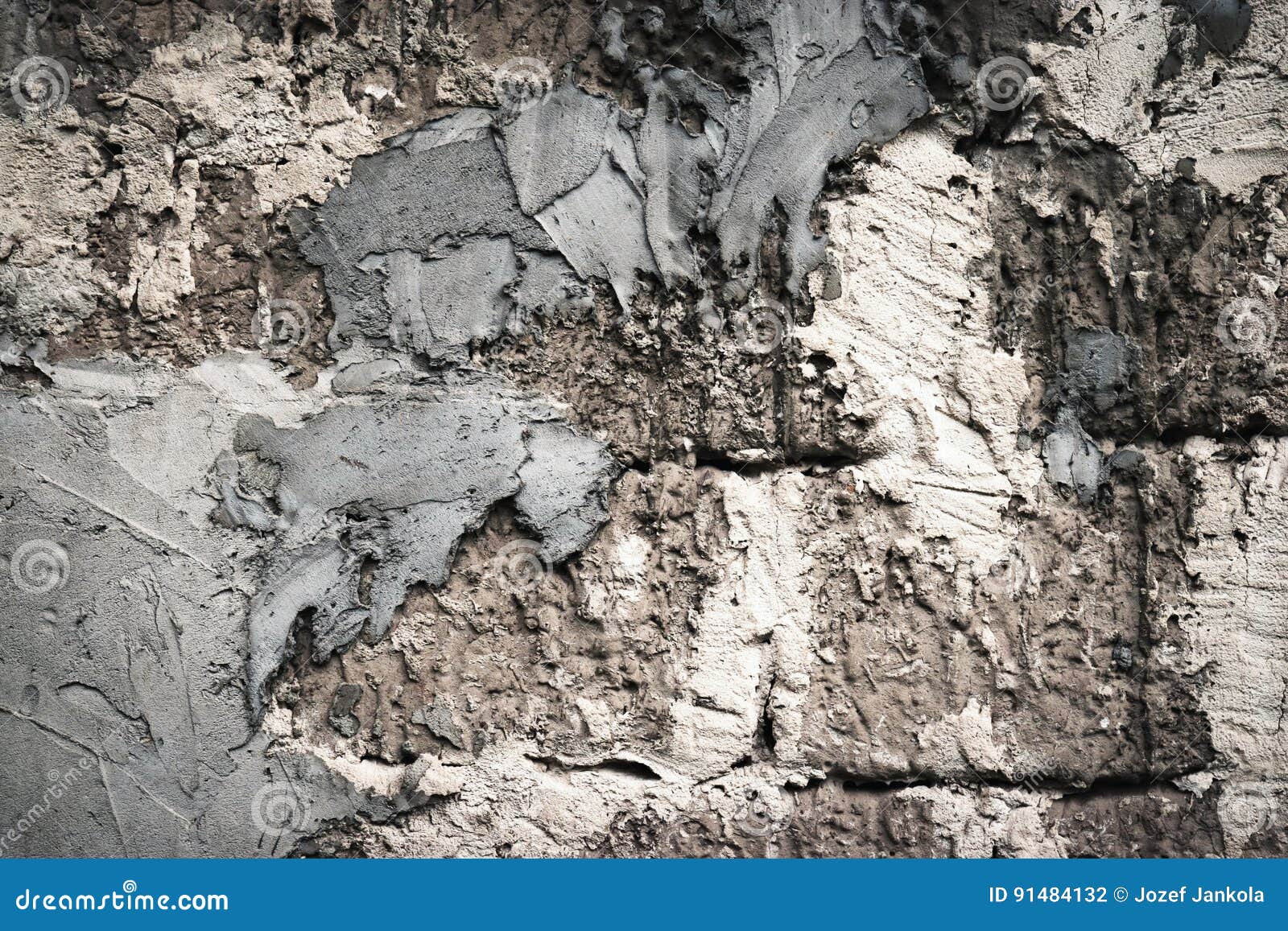 Unfinished Plaster on the Old Wall Stock Photo - Image of unfinished ...