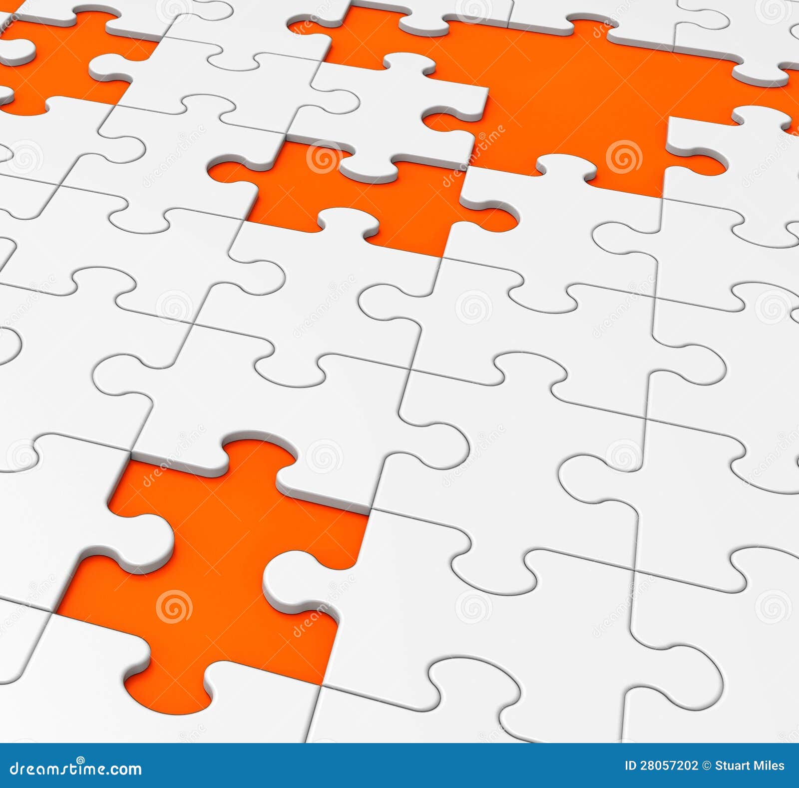 Unfinished Puzzle Shows Missing Pieces Stock Illustration ... Unfinished Puzzle Shows Missing Pieces Stock Illustration ...