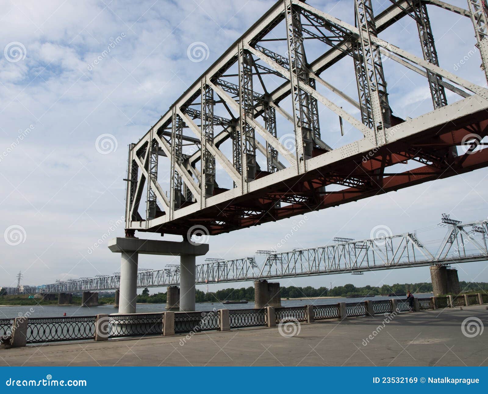 Unfinished railway bridge stock image. Image of architecture - 23532169