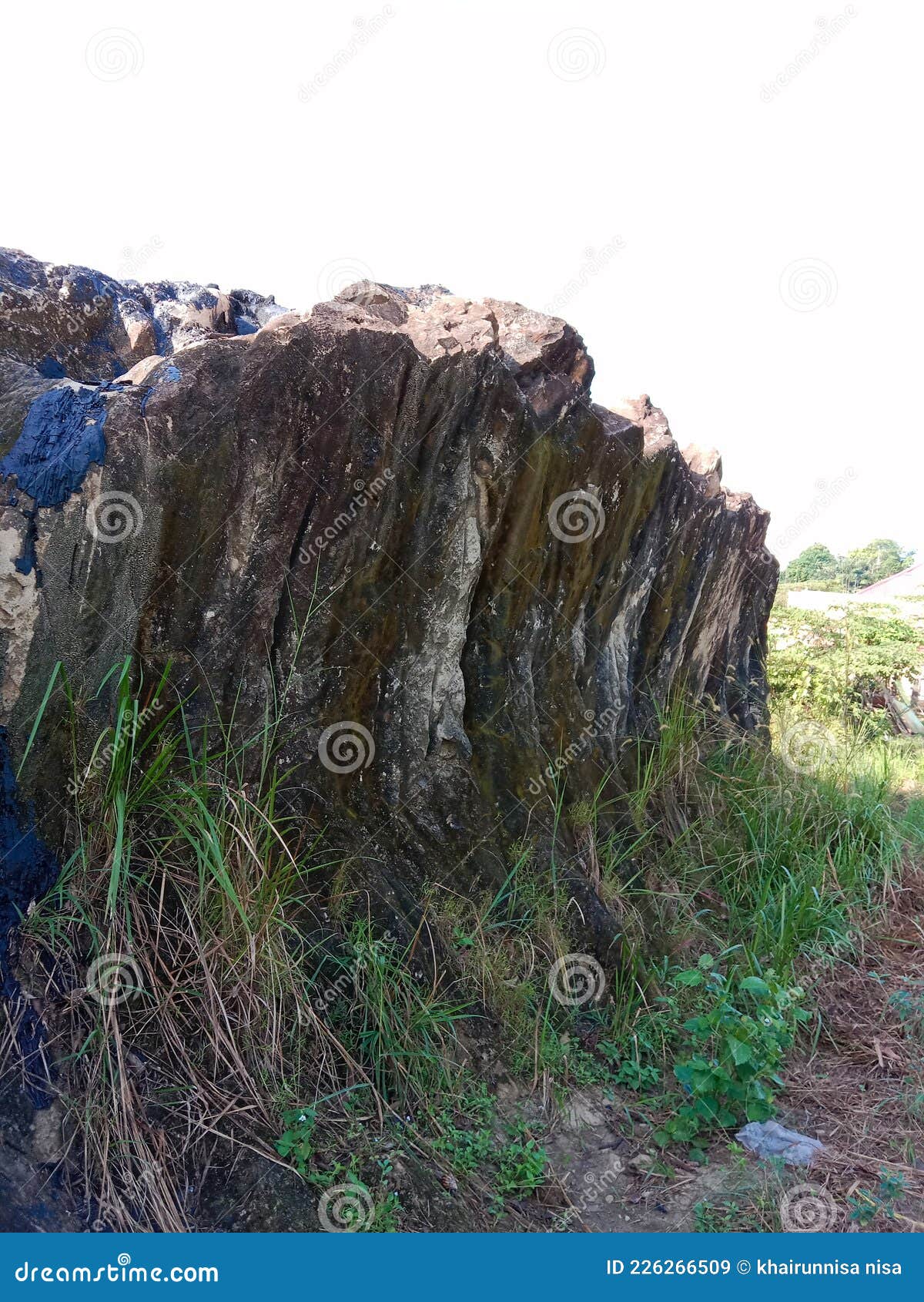 Scraped stone stock image. Image of mountain, desktop - 226266509