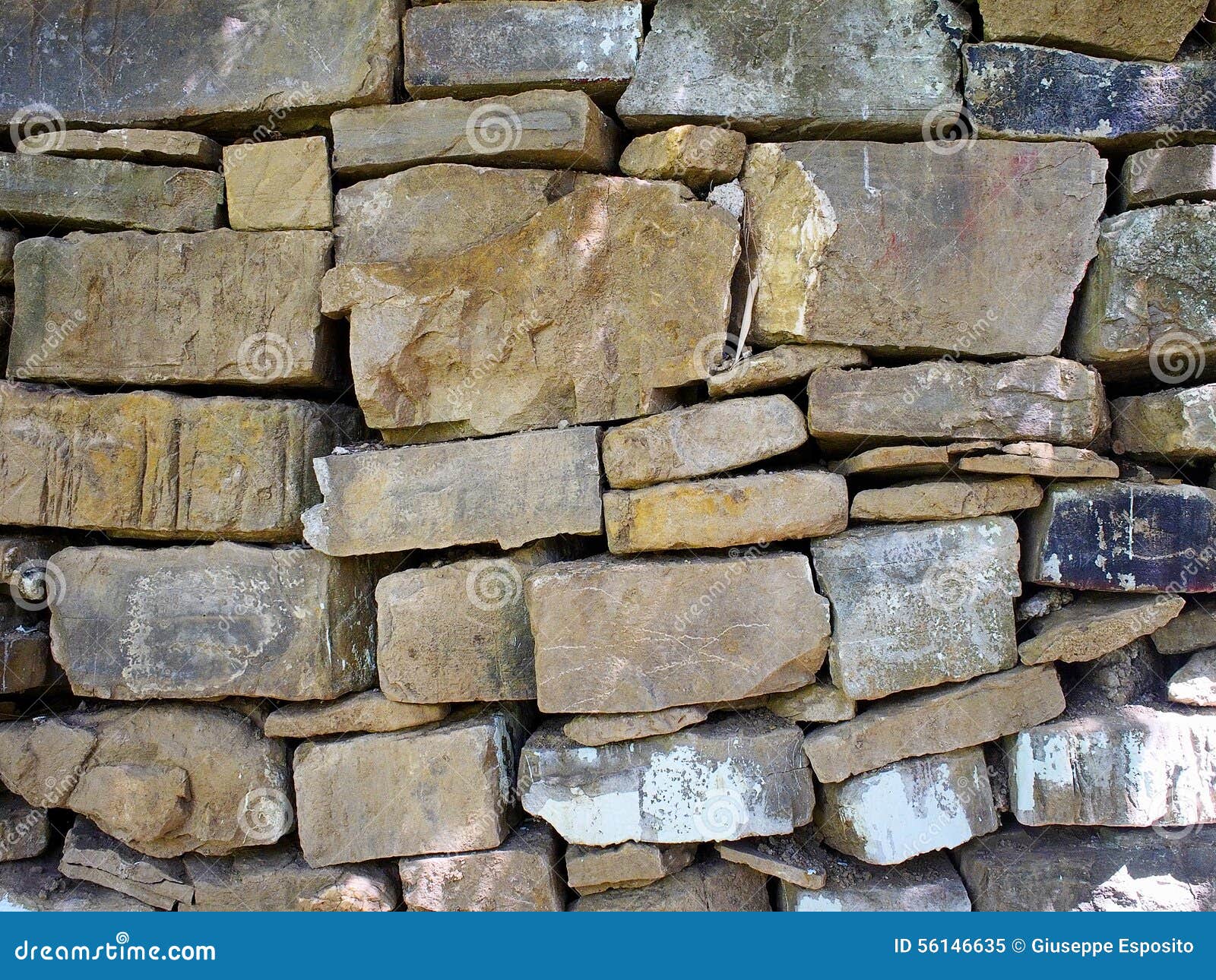 Unfinished Wall With Electrical Wiring And Conduits Installation Stock ...