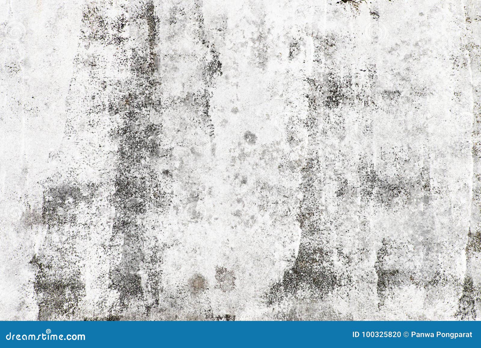 Unfinished White Painted Wall Stock Photo - Image of untidy, rustic ...