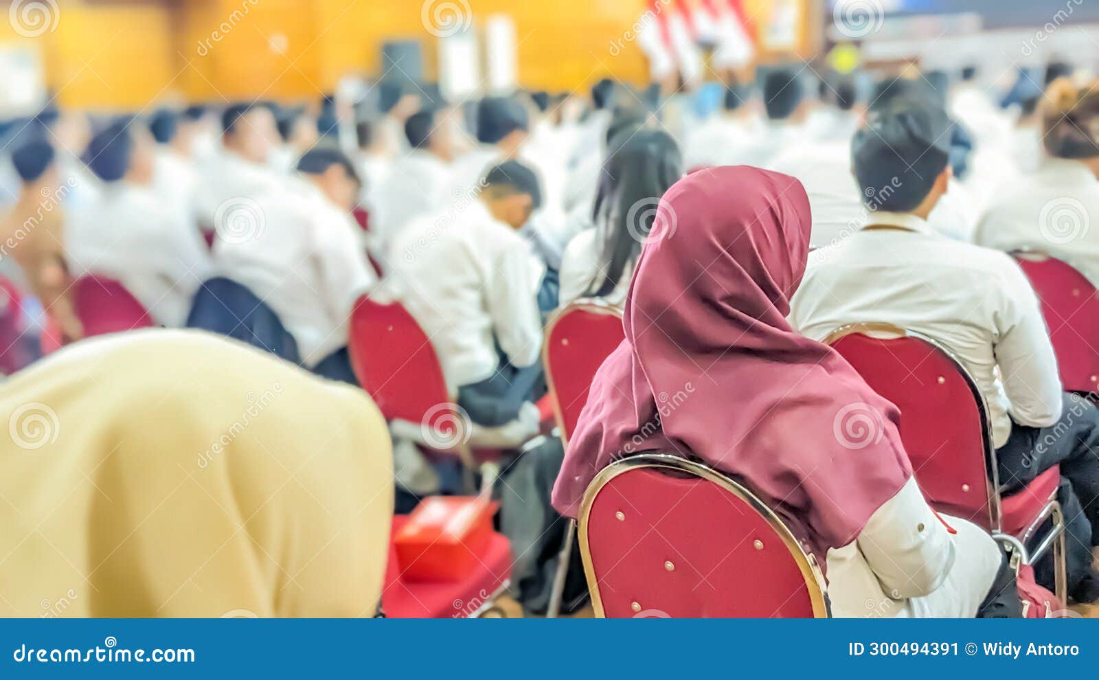 Unfocused View. Group of Government Apparatus at Workshop Stock Image ...