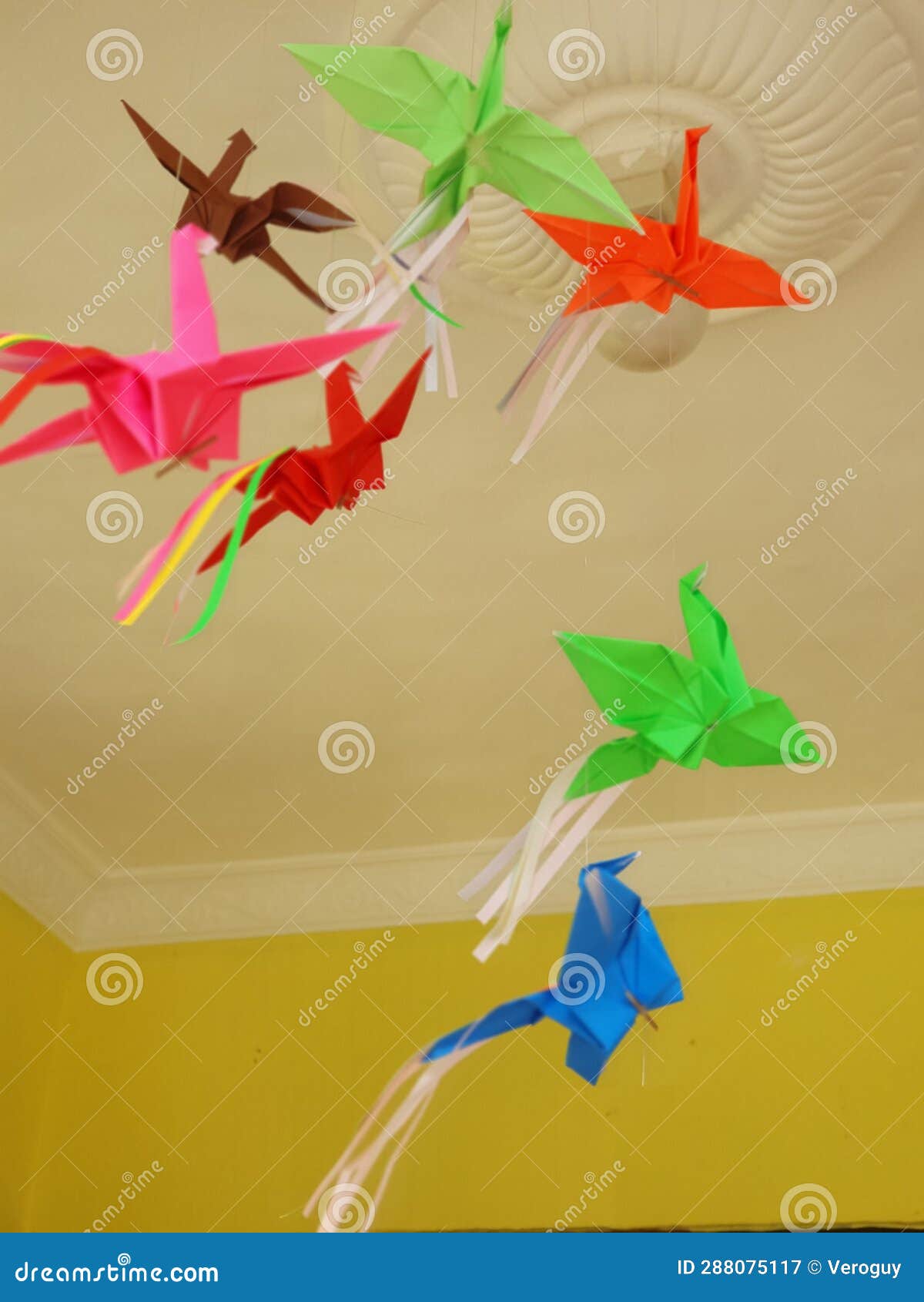 Unfolding Creativity: Captivating Origami Bird Design& X22; Stock Image ...