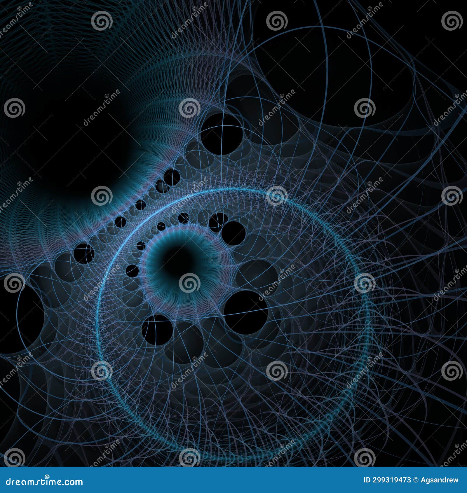 Unfolding of Induction stock illustration. Illustration of scattering ...