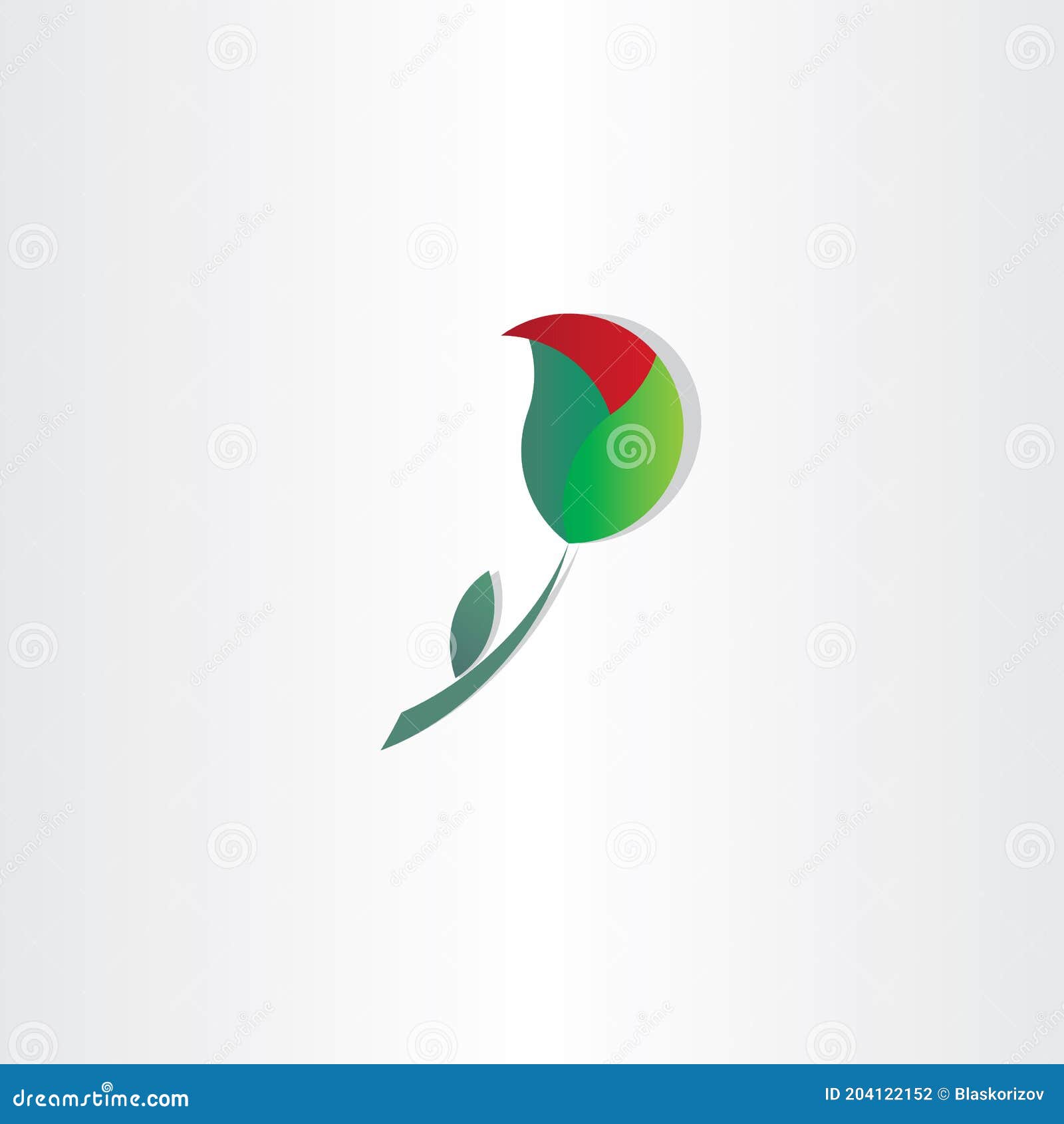 Unfolding Rose Symbol Design Stock Vector - Illustration of unfold ...