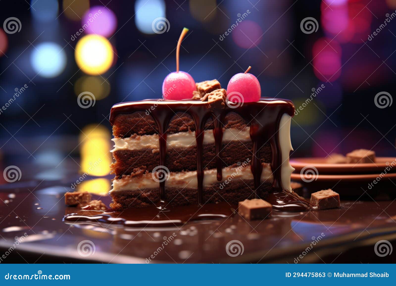 Cheesecake Mishap A Messy, Sticky Splatter Decorates The Unfortunate ...