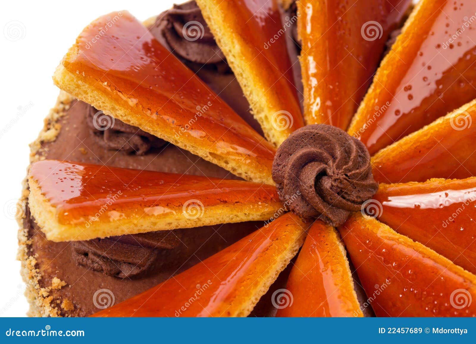 Ungarisches Dobos Torte - Kuchen Stockbild - Bild von geburtstag ...