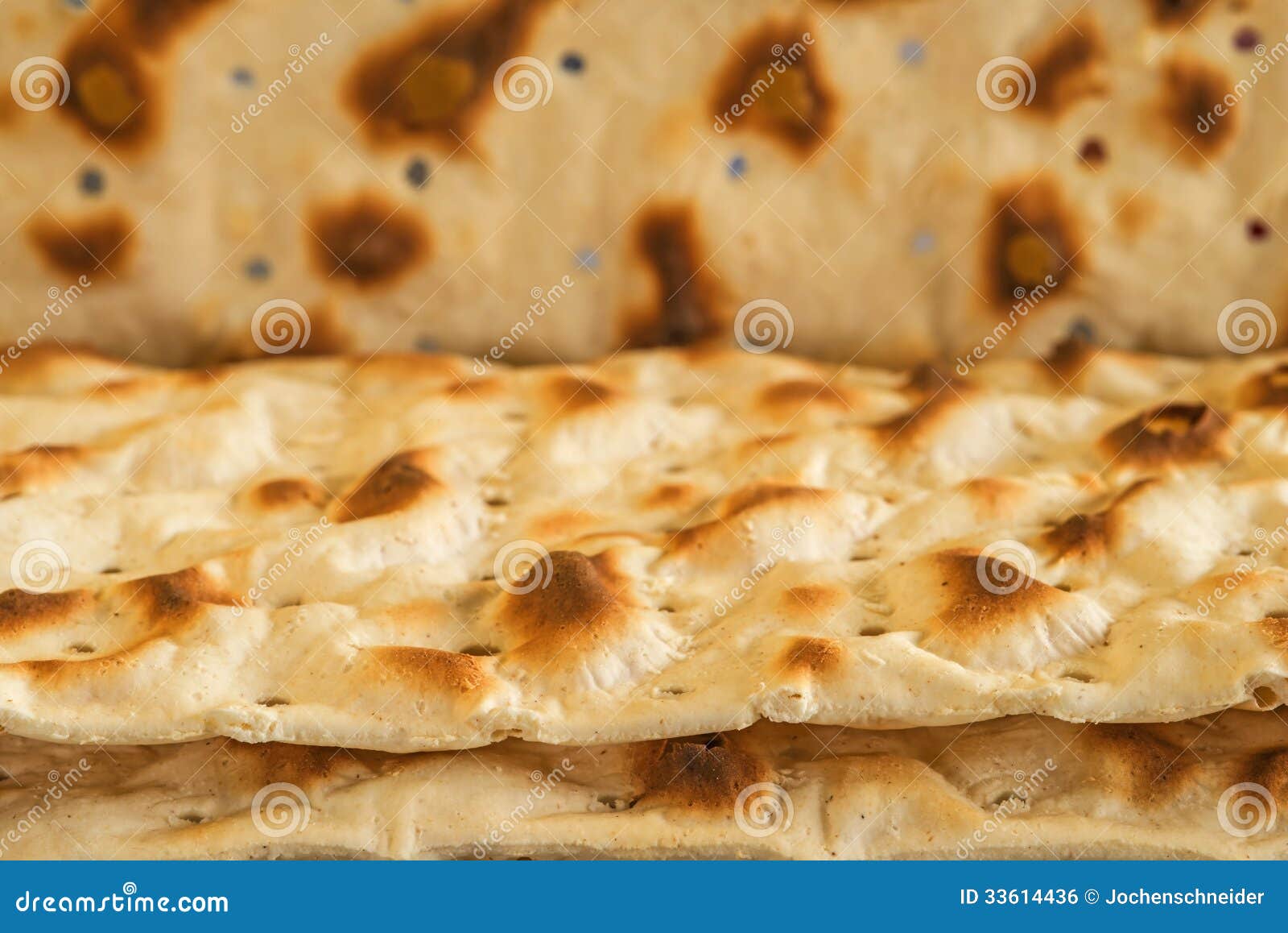 Ungesäuertes Brot Der Juden Stockfoto - Bild von essen, hebräisch: 33614436