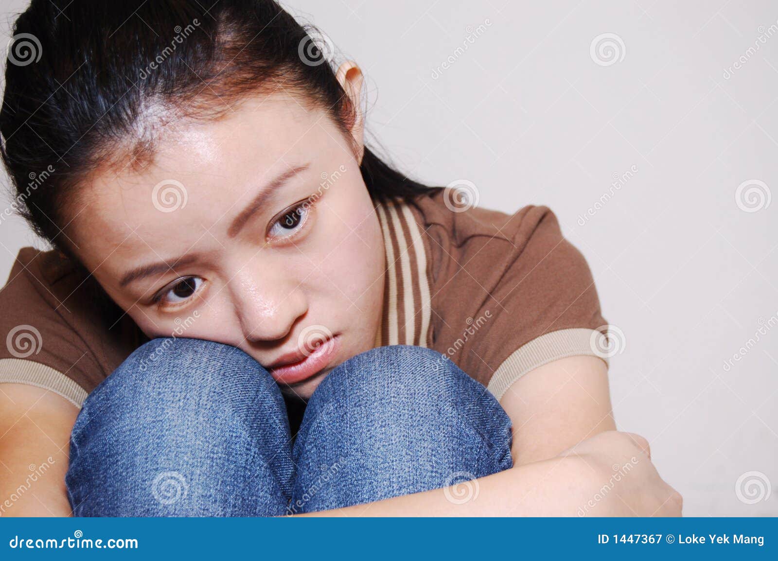 Unhappy stock image. Image of unhappy, emotion, girl, women - 1447367