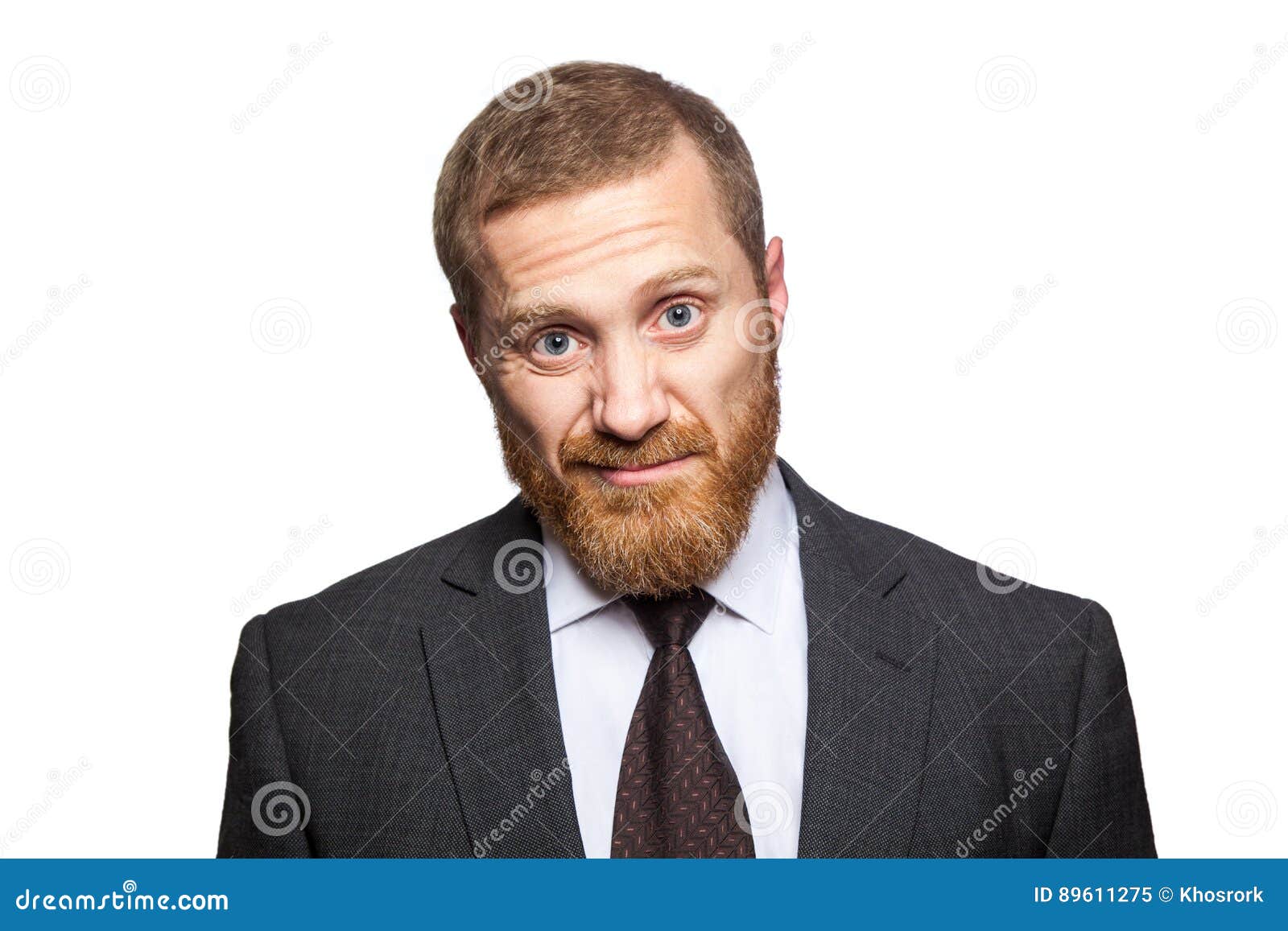 Unhappy Dissatisfied Businessman. Stock Image - Image of emotion ...