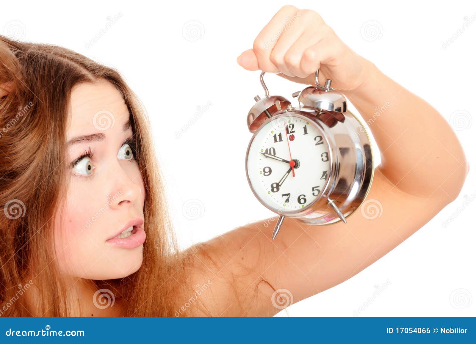 Unhappy Girl Waking Up Too Late Stock Photo - Image of expression ... Unhappy Girl Waking Up Too Late Stock Photo - Image of expression ...