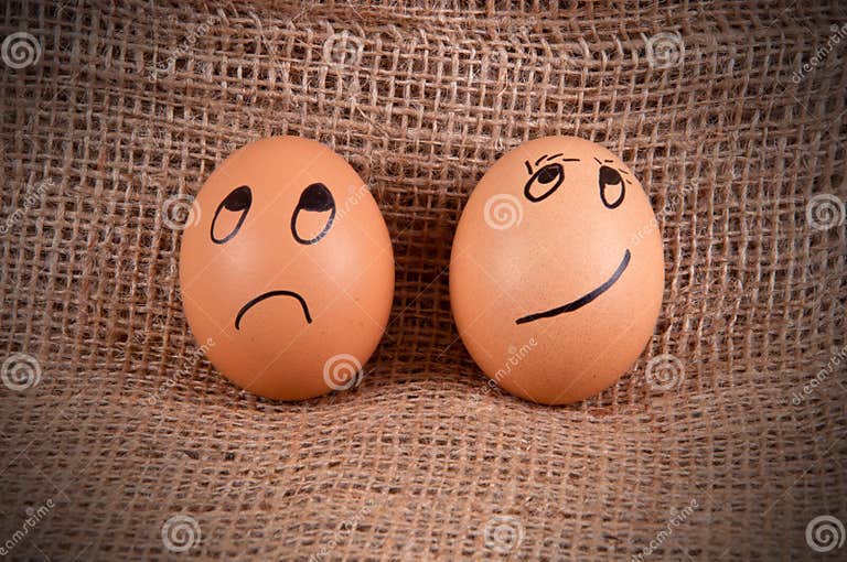 Unhappy and Smirky. stock image. Image of pair, face - 23537441