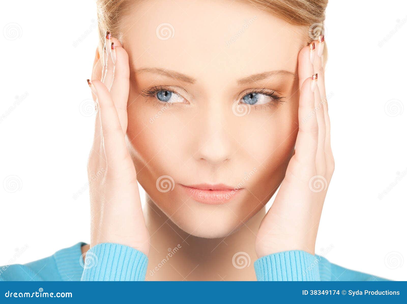 Unhappy woman stock photo. Image of depressed, desperate - 38349174