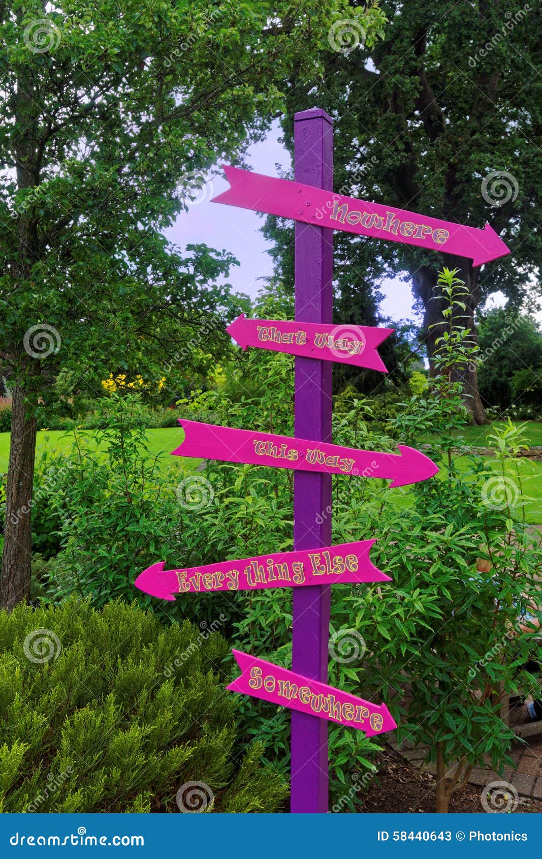 Unhelpful Sign stock image. Image of journey, bizarre - 58440643