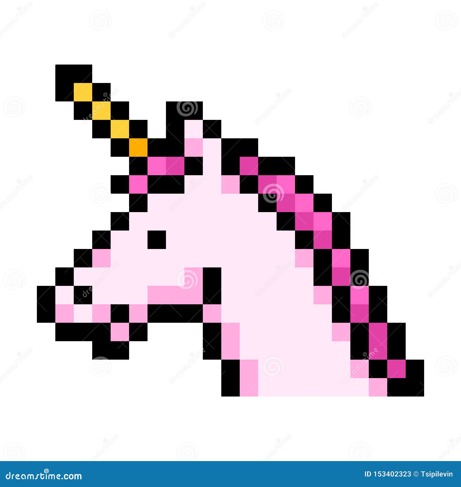 20 mẫu cute unicorn pixel art thú vị để vẽ trên máy tính hoặc thiết bị ...