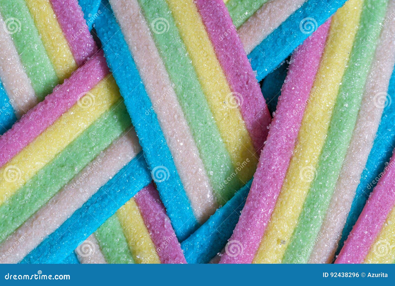 Unicorn Rainbow Candy Stripes Stock Photo - Image of colorful, blue ...