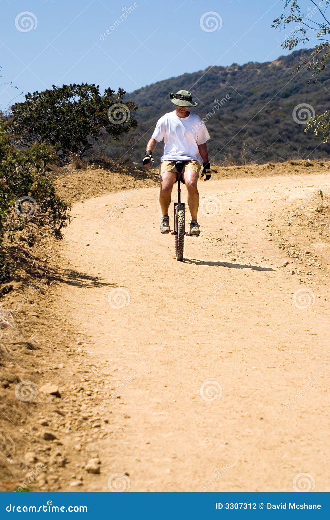 Unicycle 2 stock photo. Image of mountain, hilly, mountainous - 3307312